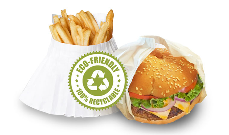 Emballage Burger & Frite Écolo | PLEATPAK France